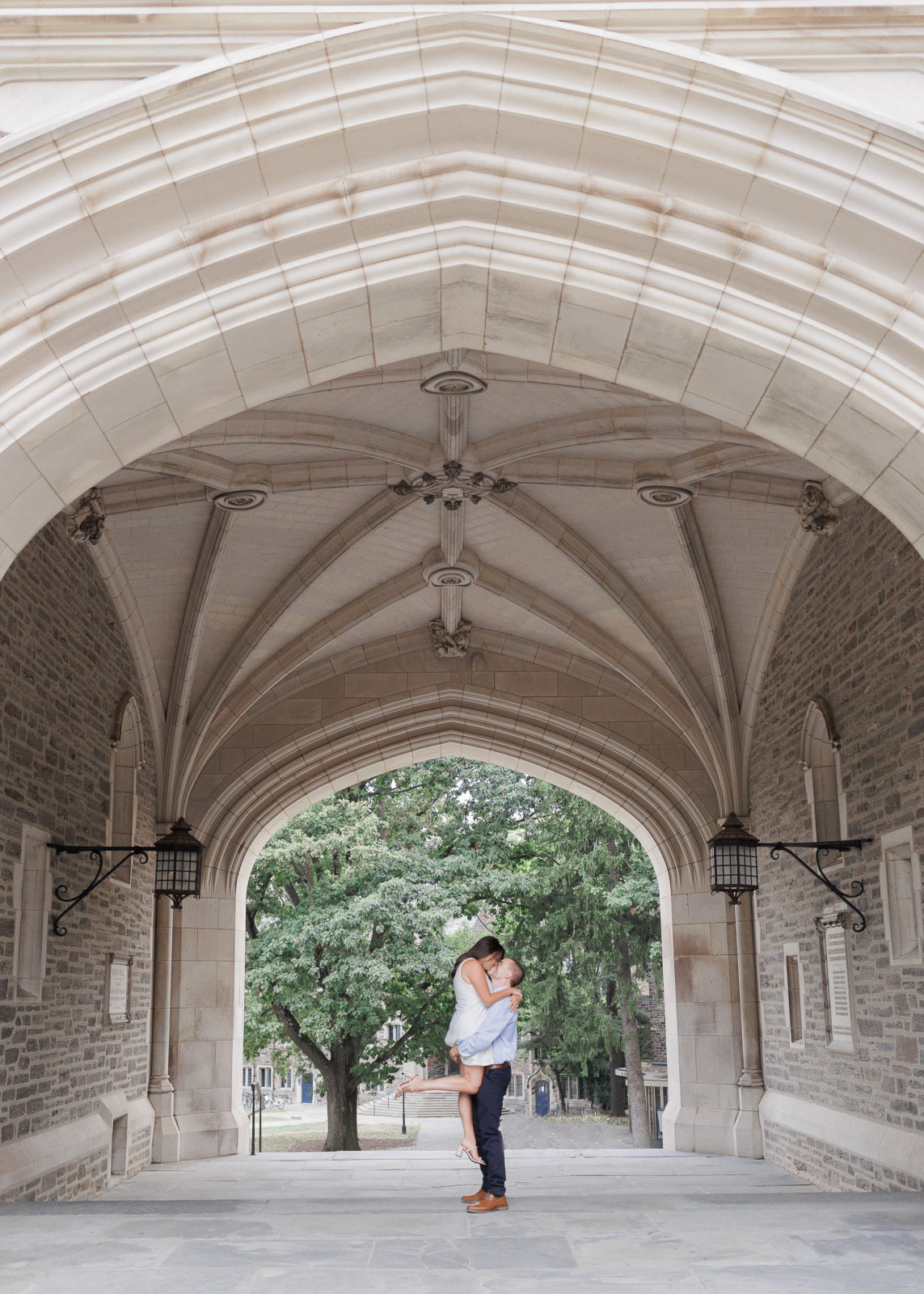 Summer Princeton University Garden Engagement | Alexa Lynn Photography ...