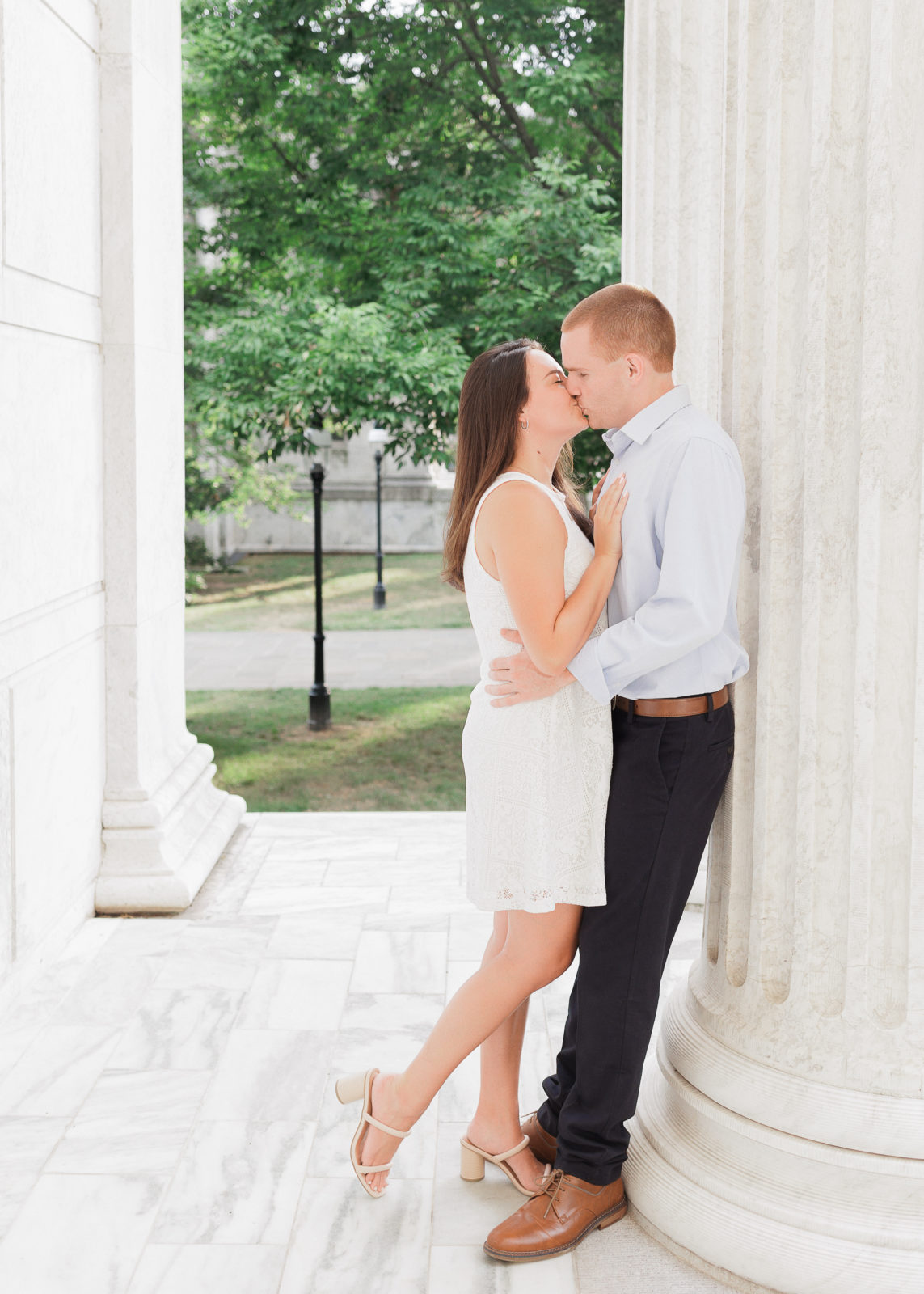 Summer Princeton University Garden Engagement | Alexa Lynn Photography ...