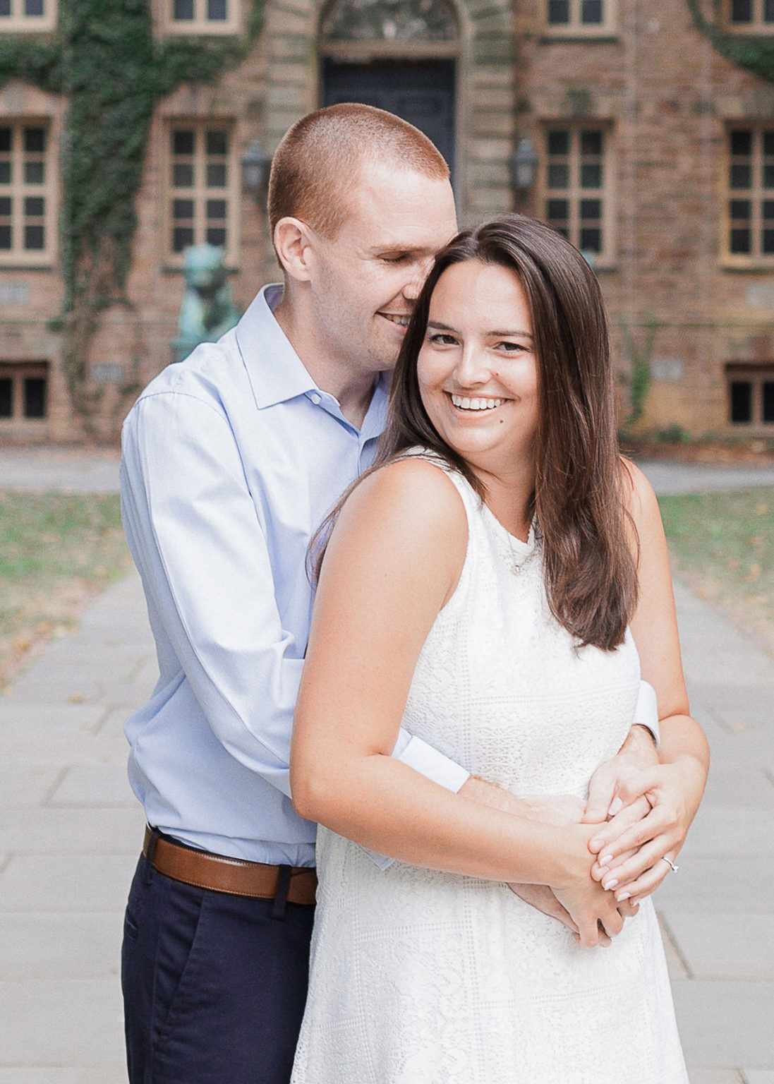Summer Princeton University Garden Engagement | Alexa Lynn Photography ...