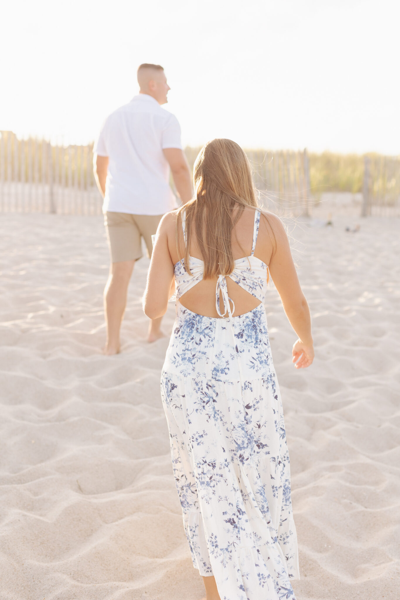 Bay Head Beach Sunset Engagement